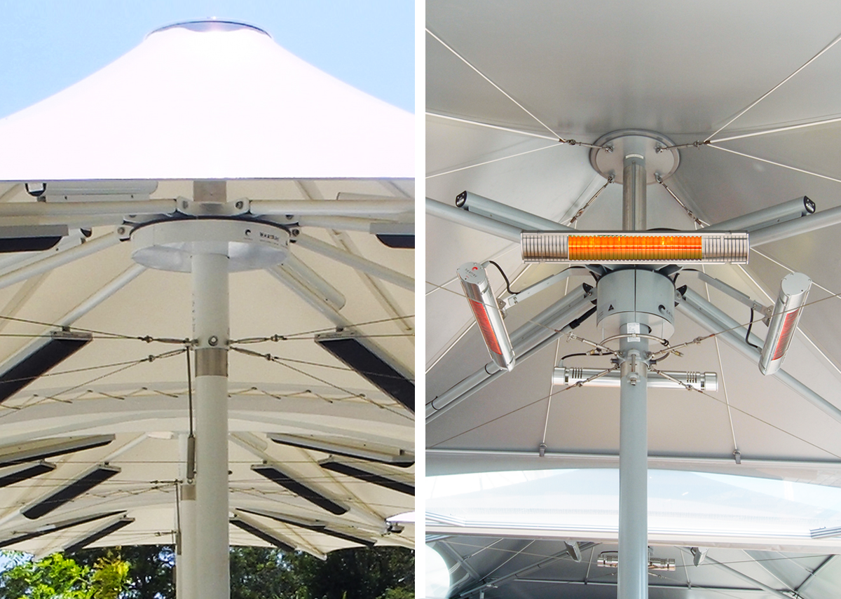 Weather Controlled Umbrellas | Celmec
